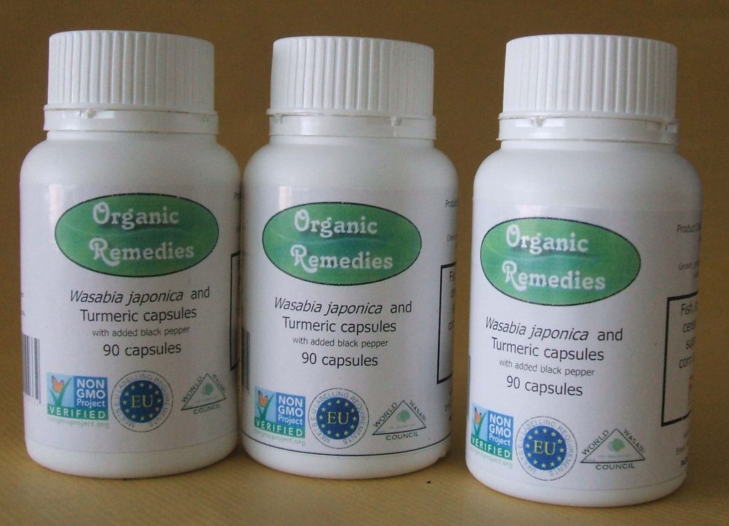 Wasabia-japonica-Turmeric-Capsules-90 | World of Wasabi